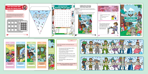 CBCA Book Week 2022 F - 2 Resource Pack (teacher made)