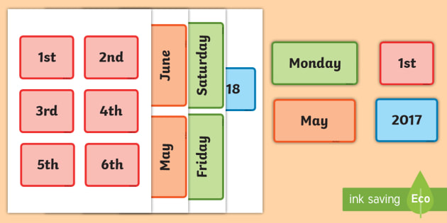 Calendar Labels - Calendar Labels - calender, dates, labels, signs, display