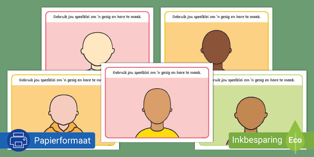 Ons is Almal Verskillend Speelkleimatte (teacher made)