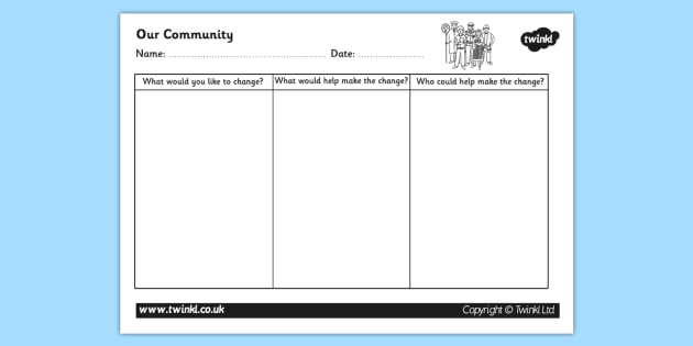 Making Changes Happen in the Community Writing Frame