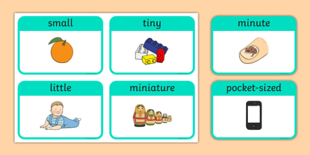 Diminutives Flashcards (teacher made)