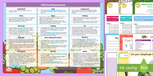 Eyfs Enhancement Ideas And Resources Pack To Support