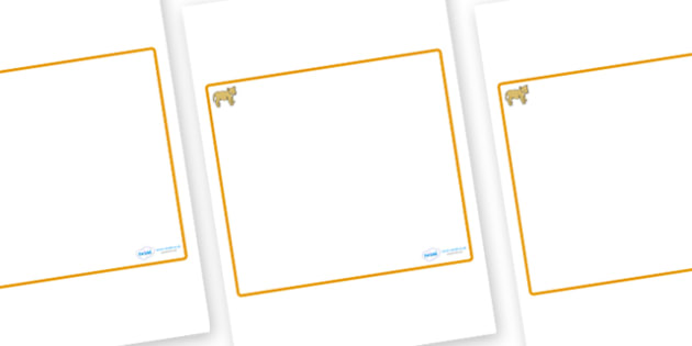 FREE! - Lion Cub Themed Editable Classroom Area Display Sign