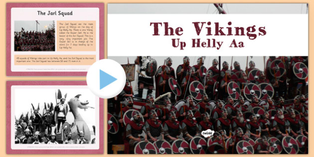 The Vikings of Up Helly Aa PowerPoint