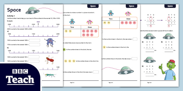 FREE! - 👉 BBC Teach Live Lesson Maths: Space Age 7-11