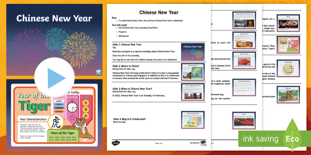 KS2 Chinese New Year Assembly Pack (teacher made)