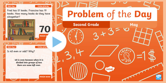 Math Problems of the Day | twinkl.com