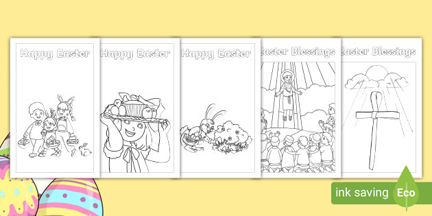 Easter Card Designs - Elementary Resources (teacher made)