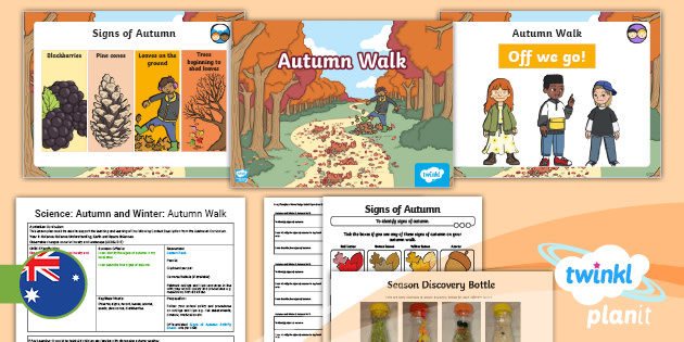 Year 1 Science Autumn and Winter Lesson 3 Autumn Walk