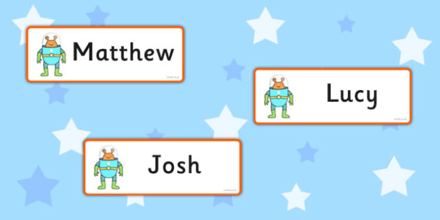 FREE! - 👉 Alien Themed Editable Drawer, Peg, Name Labels