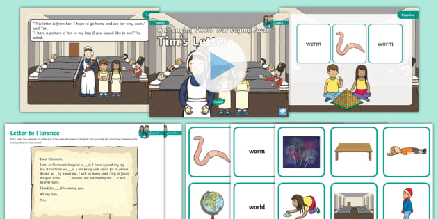 wor Words Phonics - Primary Resources (teacher made)