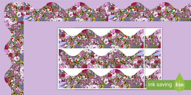 Australian Flora Borders | Australia Bulletin Board Ideas