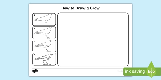 How to Draw a Crow