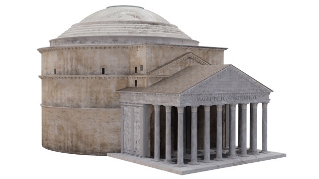 Pantheon Augmented Reality (AR) Quick Look Model Educational Teaching ...