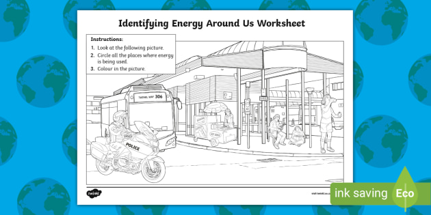 Energy Around Us Activity (teacher made)