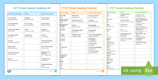 Common Core Summer Reading Lists | Summer ELA Resources