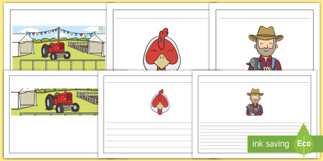Farm Trip Themed Writing Frames