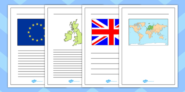 Our Country UK Writing Frames