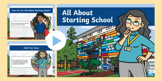 All About Starting School PowerPoint (teacher made)