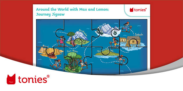 FREE! - Around the World with Max and Lemon: Journey Jigsaw