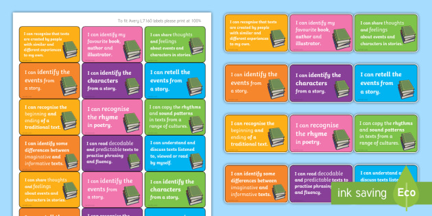 Foundation Level Reading Assessment Stickers (teacher made)