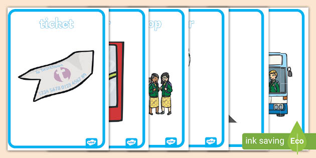 On the Bus Role Play Fare Posters (teacher made)