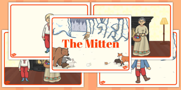 The Mitten Story Sequencing