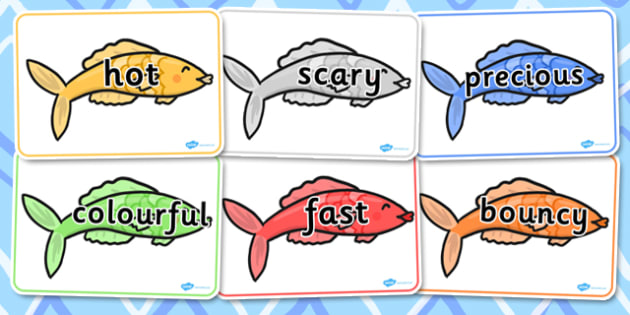FREE! - Vocabulary on Fish (teacher made)