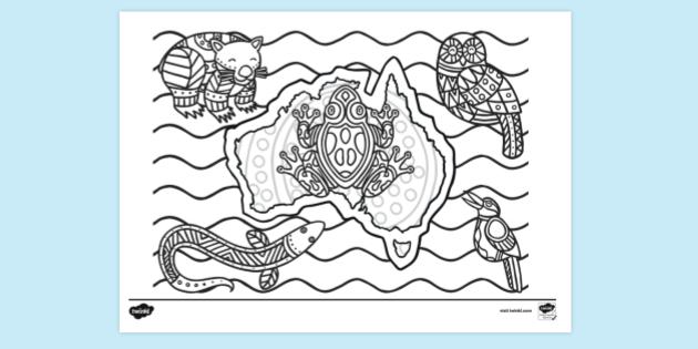 FREE! - Tribal Colouring Page | Colouring Sheets