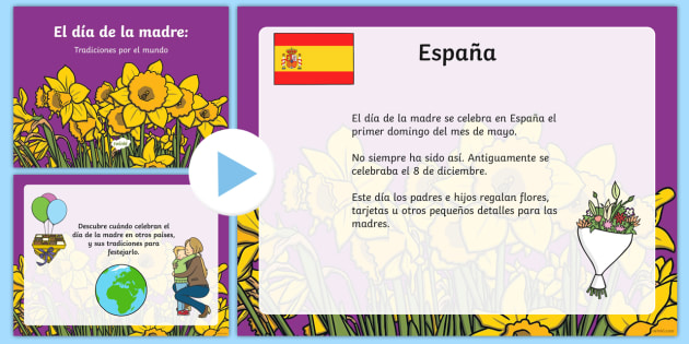 Día de la madre: Tradiciones por el mundo (teacher made)