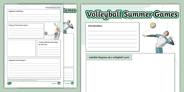 Volleyball Resources | twinkl.co.uk
