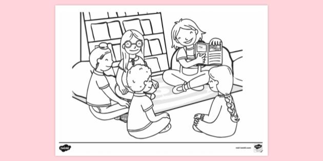 FREE! - Story Colouring Page | Colouring Sheets
