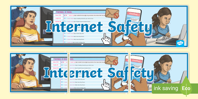 Internet Safety Display Banner (teacher made)