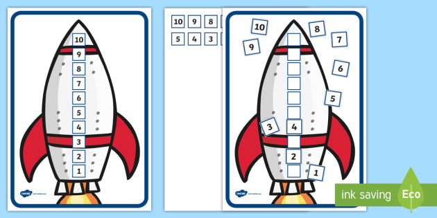 Blast Off Count Down Display Poster (teacher made)