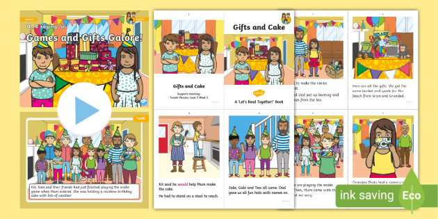 'a_e' saying /ai/ Lesson Pack - Level 5 Week 5 Lesson 5 Activity Pack