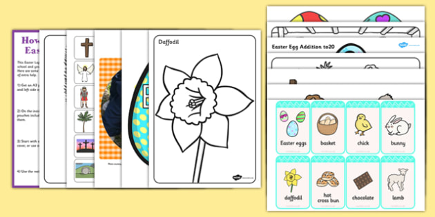 Easter Lapbook Creation Pack