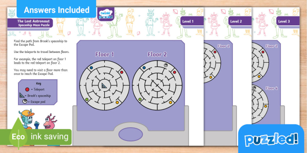 Problem Solving Mazes | twinkl.com.au