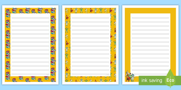 CBCA Book Week 2019 Themed Page Border (teacher made)