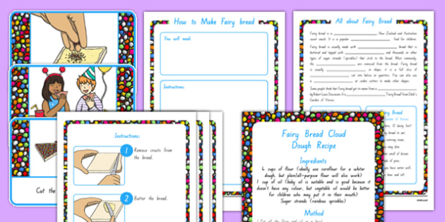 Fairy Bread Lesson Teaching Pack (teacher made)