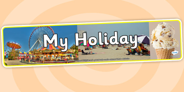 My Holiday Photo Display Banner