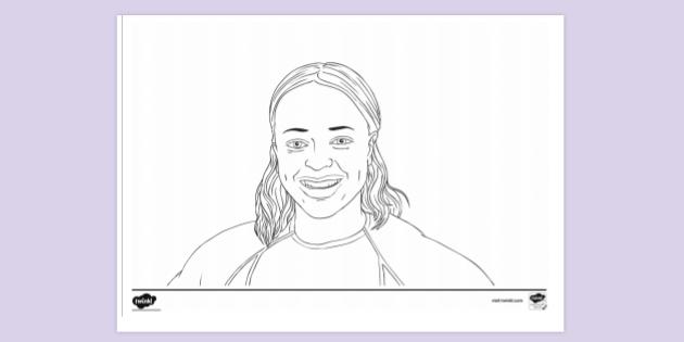 FREE! - Vonetta Flowers Colouring Sheet | Colouring Pages