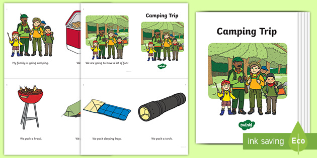 We Are Going Camping In South Africa Emergent Reader