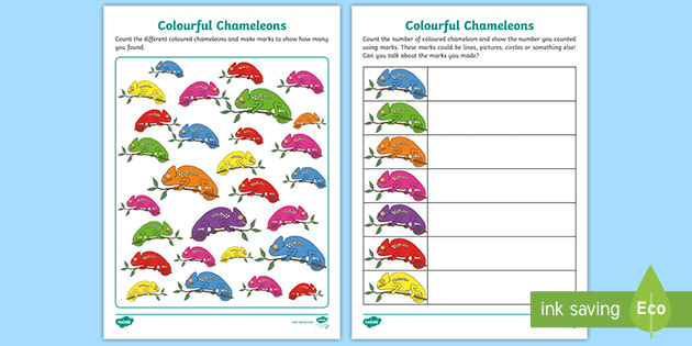 👉 Recording Colourful Chameleons Using Marks Activity