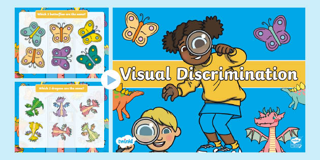 Visual Discrimination PowerPoint | SET Junior Senior Infants
