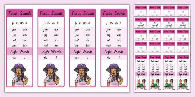 NZ Phonics: Level 3: Spelling Bookmarks Weeks 1-7