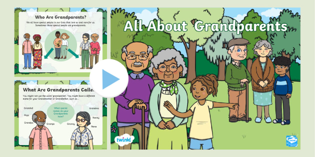 EYFS All About Grandparents PowerPoint (teacher made)