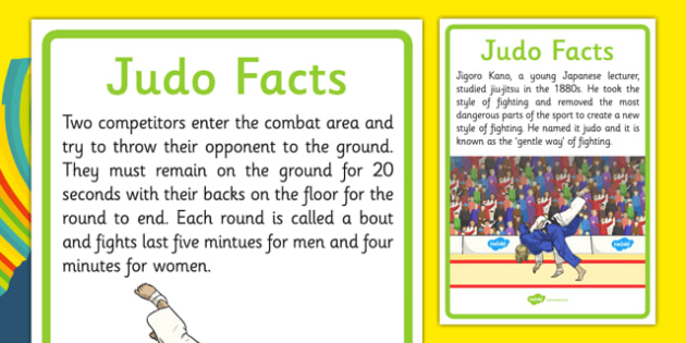 Rio 2016 Olympics Judo Display Facts - rio 2016, 2016 olympics