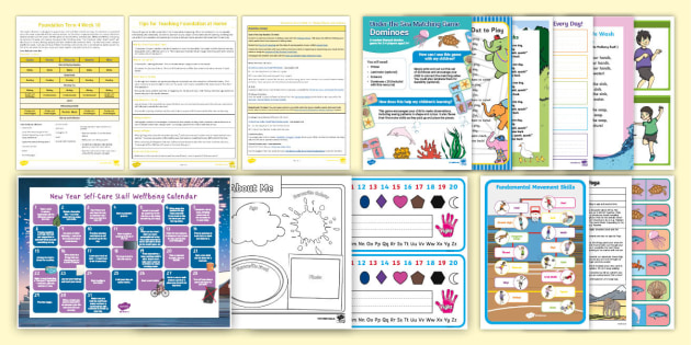 Foundation Term 1 Week 1 Remote Home Learning Pack
