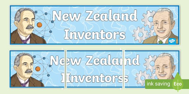 New Zealand Inventors Banner (teacher made)