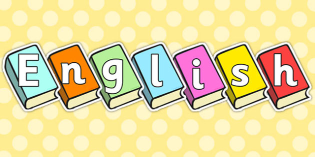 English on Books Display Cut Outs (teacher made)